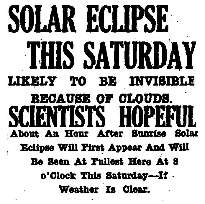 Solar eclipses in my ancestors’ time – The Family History Librarian