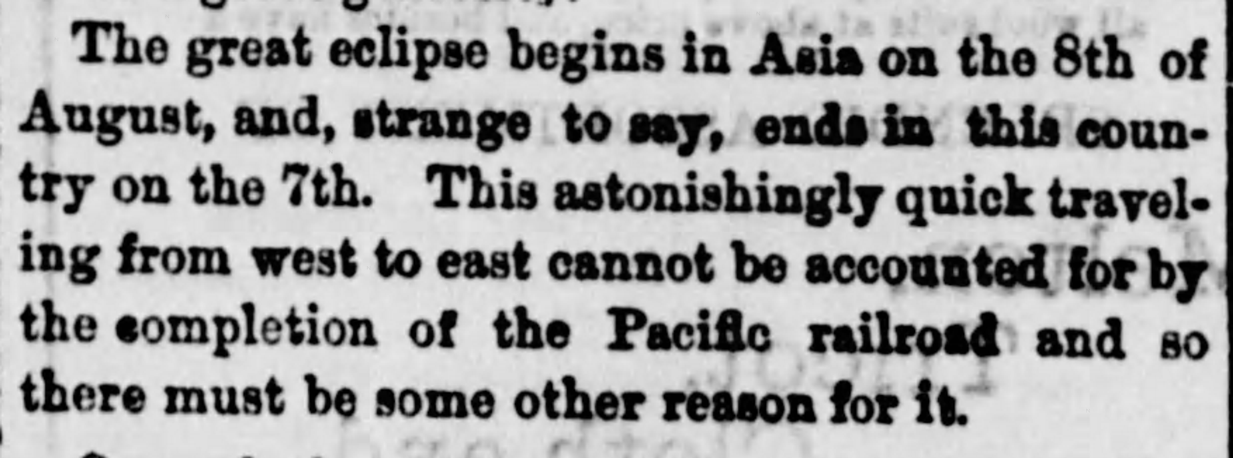 Solar eclipses in my ancestors’ time – The Family History Librarian